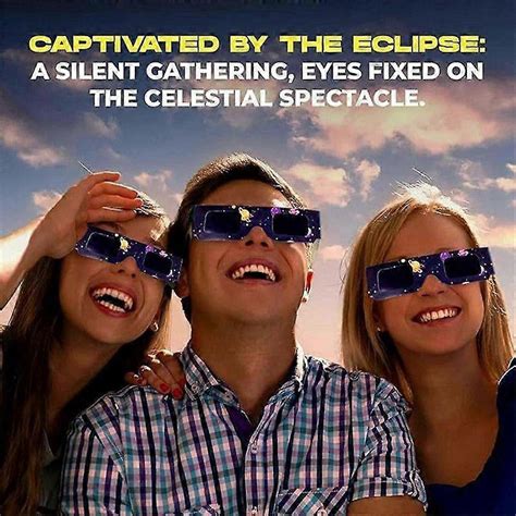 6 Pack Paper Solar Eclipse Glasses Eclipse Shade For Direct Sun Viewing
