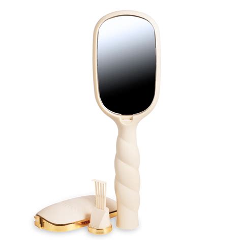 Teleties Detangler Hair Brush For Fine Hair Tan A Little Bird Boutique