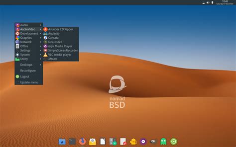 Nomadbsd 132 Has Been Upgraded To Freebsd 12 Gnulinuxro Sound Card
