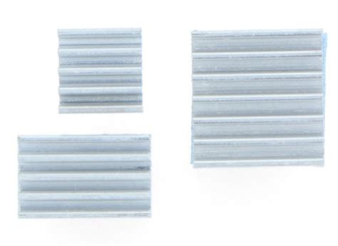Raspberry Pi Aluminum Heatsink Kit PCS Makers Electronics