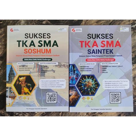 Jual Sukses Tka Sma Soshum Dan Sainstek Untuk Smamamaksederajat
