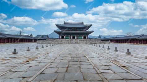 Premium Photo Gyeongbok Palace In Seoul City Gyeongbokgung Palace