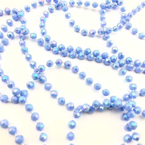 Pineapple Trim Blue Ab Shine Trimmings And Fabrics