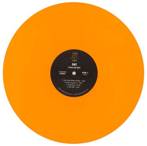 Sarabeth Tucek Joan Of All Orange And Blue Vinyl Art Print Uk 2 Lp V