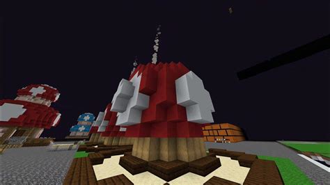 How To Build A Minecraft Toad House From Super Mario Building Tutorial