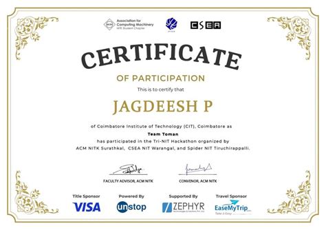 jagdeesh p on linkedin trinit hackathon imageprocessing