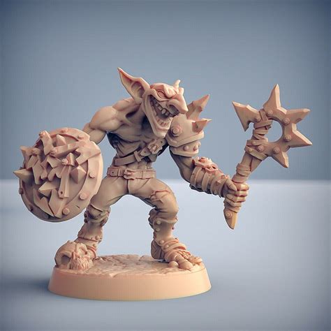 Goblin Fighter Warrior Male Artisan Guild Dungeons And Dragons