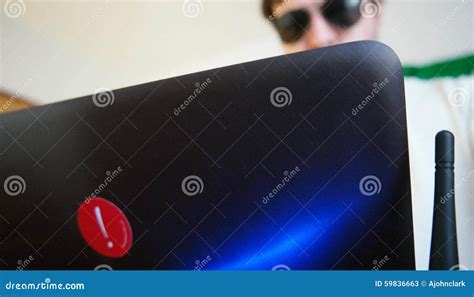 Hacker Stealing Data Stock Image Image Of Binary Exploit 59836663
