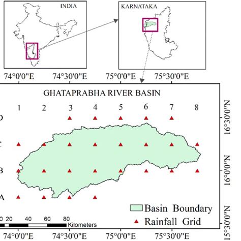 Location Map Of Ghataprabha River Basin Download Scientific Diagram