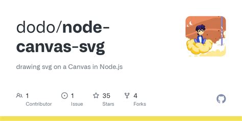 GitHub Dodo Node Canvas Svg Drawing Svg On A Canvas In Node Js