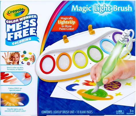 Crayola Color Wonder Pinceau Lumineux Magique Pour Enfants 3 4 5 6