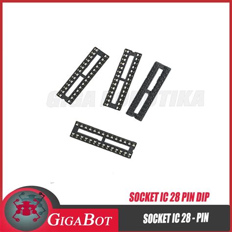Jual Socket 28 Pin Ic Dip 28pin Atmega328 Atmega8 Atmega 328 Atmega 8 Shopee Indonesia