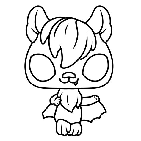 Lps Template Bat By Lpstemplates2 On Deviantart