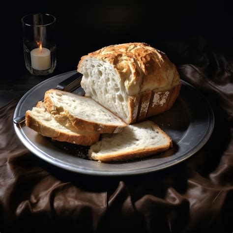 Premium Ai Image The Bread On A Plate