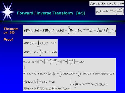 Ppt Wavelet Transform Powerpoint Presentation Free Download Id3281508
