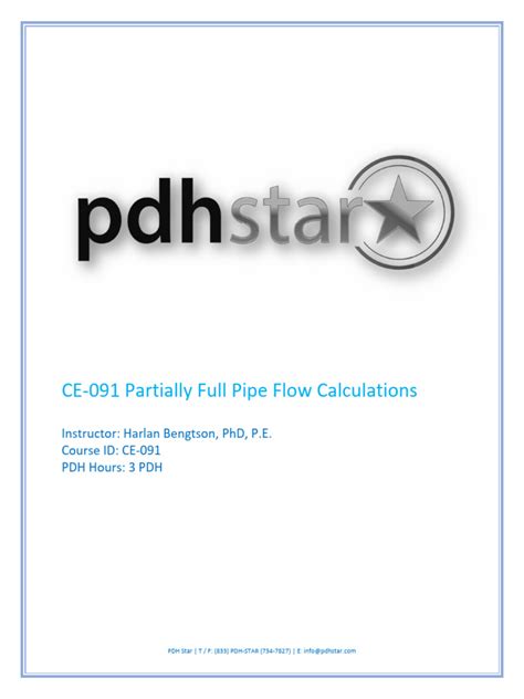 Ce 091 Partially Full Pipe Flow Calculations Pdf Fluid Dynamics Reynolds Number Ce 091 Partially Full Pipe Flow Calculations Pdf Fluid Dynamics Reynolds Number