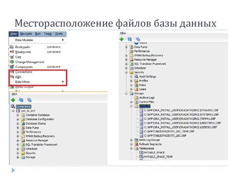 Архитектура Oracle Внешняя память Лекция 3 презентация онлайн