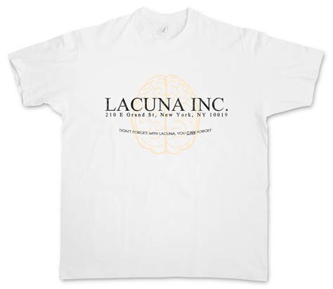 Lacuna Inc T Shirt Eternal Sunshine Of The Sign Logo Company Spotless