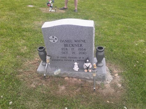 Daniel Wayne Beckner 1954 2010 Find A Grave Gedenkplek