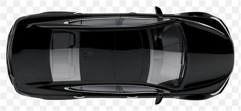 Png Sleek Black Car Overhead Free Png Rawpixel