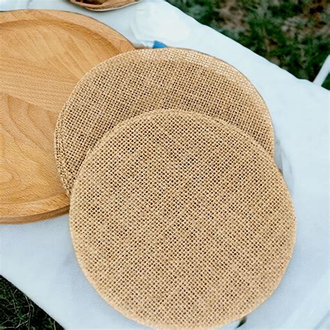 Achat Set De Table Naturel Rond Pou Jardin