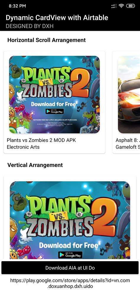 Free Dynamic Cardview With Airtable Open Source Kodular Community