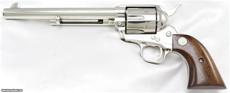 Colt Saa Cavalry Model Nickel Plated 44 Spl