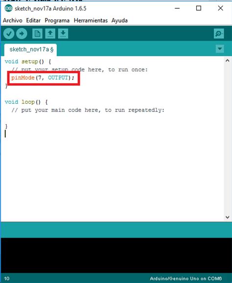 Aprender Arduino El Código