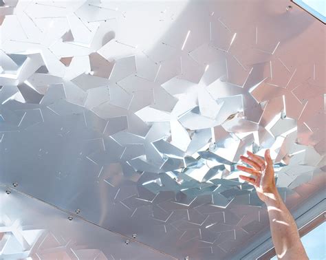 Drawing From Japanese Paper Cutting Art The Auxetic Pavilion Filters