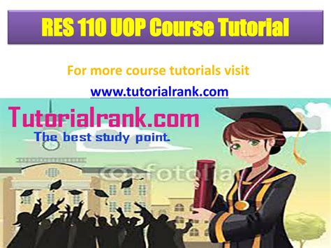 ppt res 110 uop course tutorial tutorialrank powerpoint presentation