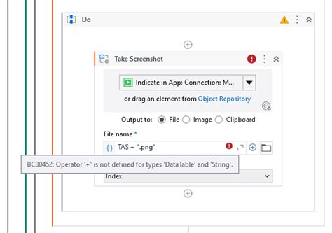 Save Png Format File With Variable Value In Take Screenshot Activity Studio UiPath