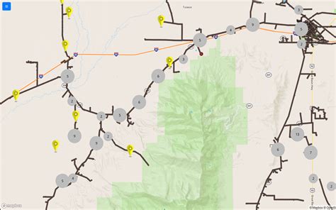 Pzm Interactive Mapping For Electric Substations And Power Lines