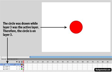 Working With Layers Flash CS Beginners Tutorial