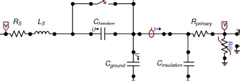 Atp Emtp Model Of The Ferroresonant Circuit Used In Calculations Download Scientific Diagram