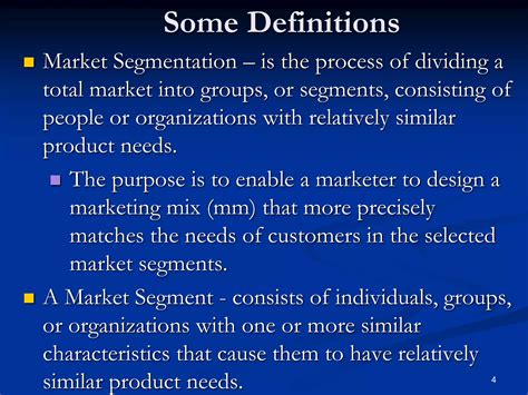 Market Segmentation Marketing Ppt