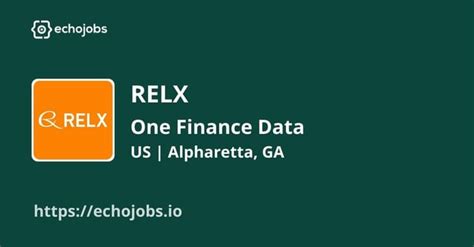 Relx Is Hiring One Finance Data And Analytics Intern Us Alpharetta Ga