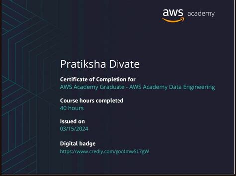 pratiksha divate on linkedin aws dataengineering awscloud