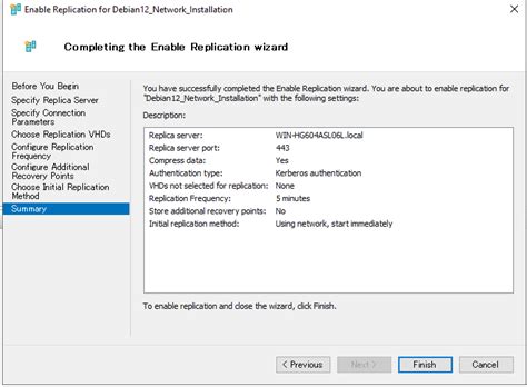 Hyper V Replication Fails Between Standalone Windows Server 2022 Hosts