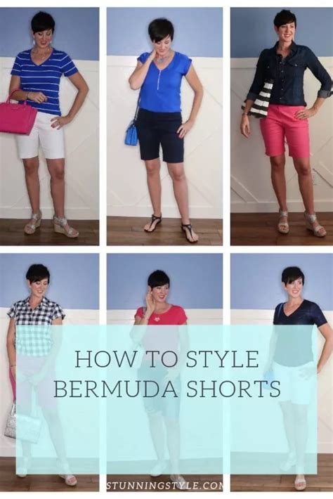 5 Tips To Style Bermuda Shorts Shorts Outfits Women How To Style Bermuda Shorts Bermuda