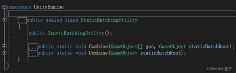 关于unity四种合批技术详解unity 合批 Csdn博客