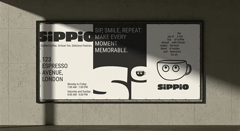 Sippio — Coffee Shop Brand Identity Behance