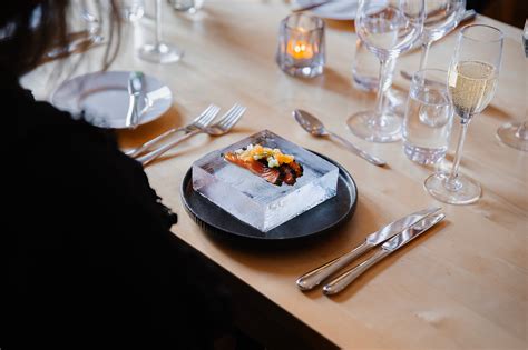 Ice Menu At Icehotel Restaurant Icehotel