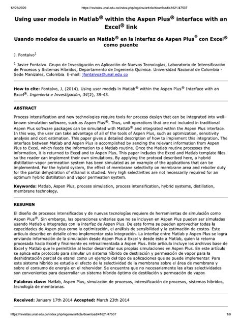 Link Aspen To Matlab Pdf