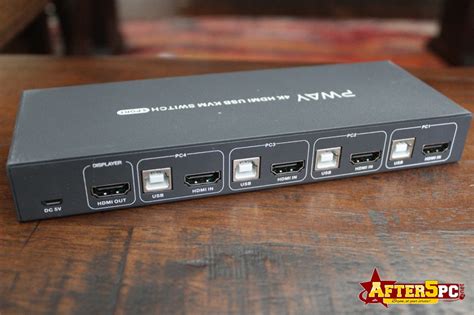 PWAY 4K HDMI USB KVM Switch Review After5PC Net