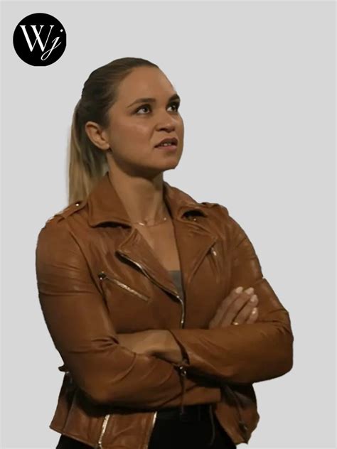 Buy Ncis Sydney Evie Cooper Leather Jacket Wonder Jackets