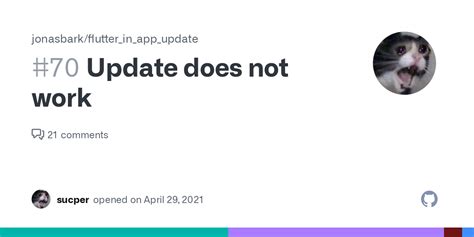 Update Does Not Work Issue Jonasbark Flutter In App Update GitHub