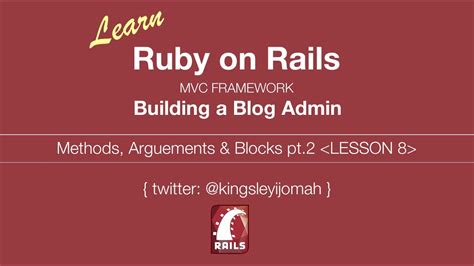 Learn Ruby On Rails Tutorials For Beginners Building Admin System Lesson 9 Youtube