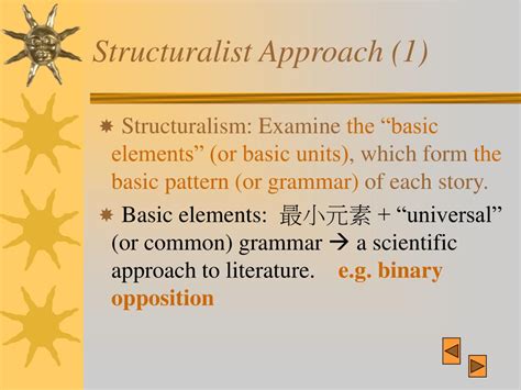 PPT Structuralism Poststructuralism 1 Linguistic De Constructions Of Meanings And