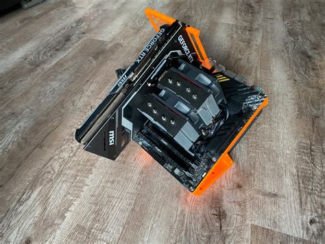 Atx Open Frame Pc Case Tabletop By Alexa3d Download Free Stl Model