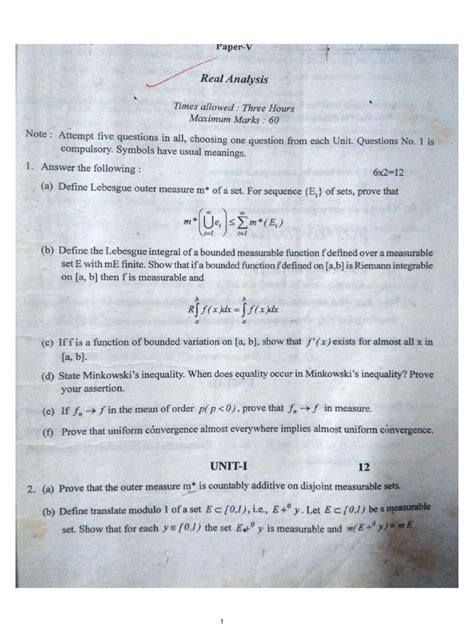 Measure Theory Papers Pdf